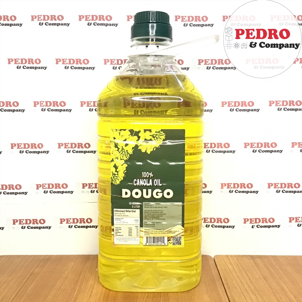 Jual Dougo canola oil 3 liter kaleng - minyak kanola / cooking oil 3L ...