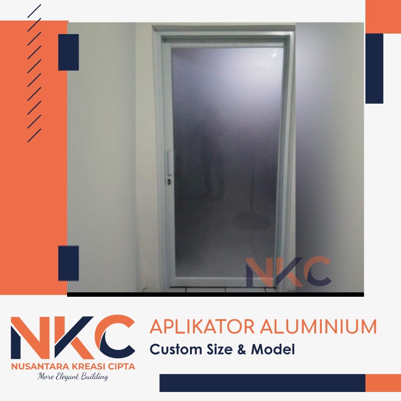 Jual PINTU ALUMINIUM KACA GESER KAMAR MANDI SLIDING KACA ES UKURAN ...