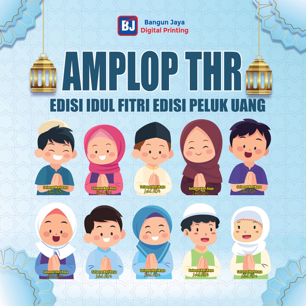 Jual AMPLOP LEBARAN EDISI PELUK UANG FREE DESAIN CUSTOM HARGA MURAH ...