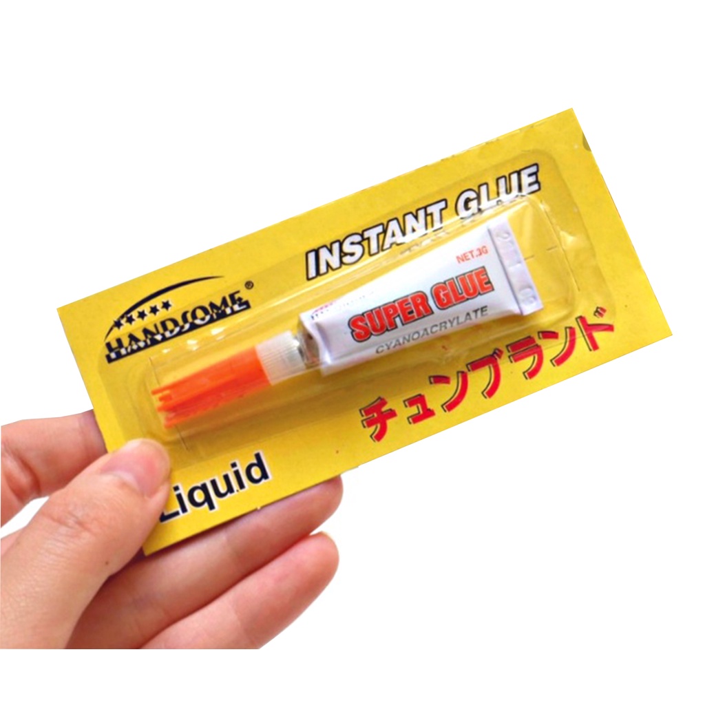 Jual Lem Super Glue Handsome (isi 12 pcs / 1 lusin) | Shopee Indonesia