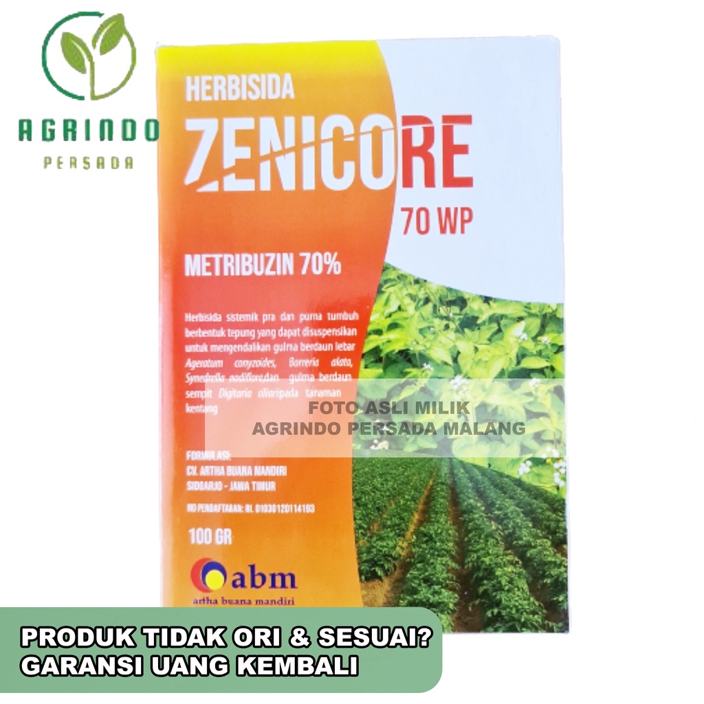 Jual Herbisida Zenicore 70WP 100 gram | Zenicore 100 gram | Herbisida ...