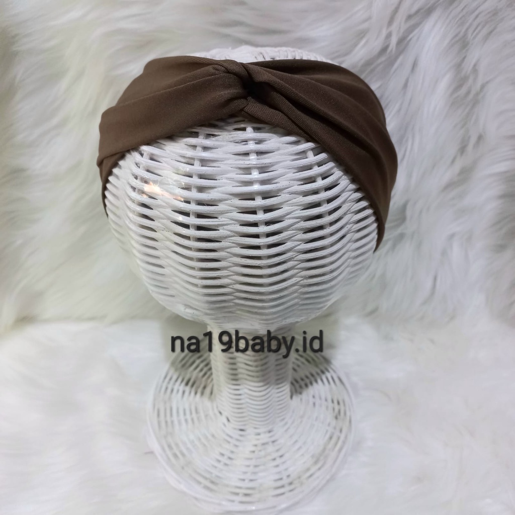 Jual Bandana Bayi Model Simpul Silang / Bando Elatis Simpul Anak ...