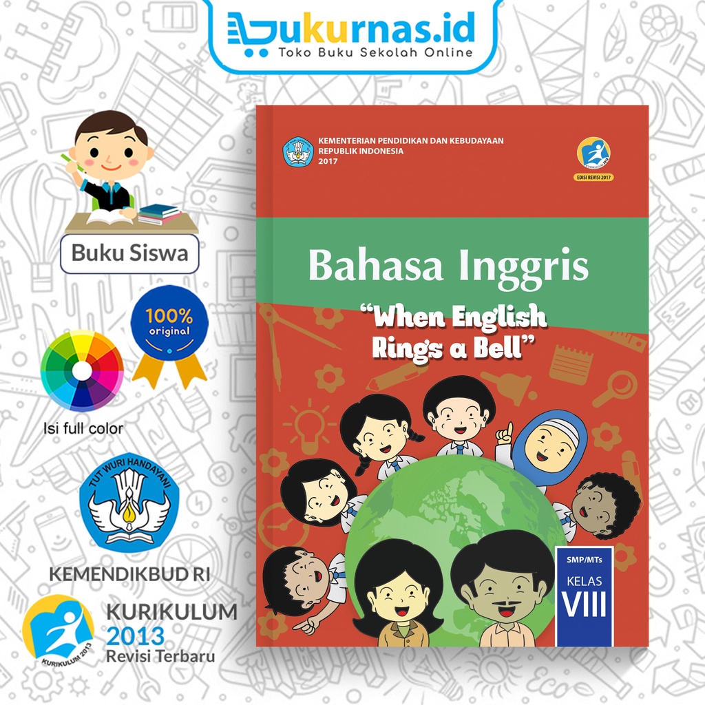Jual Buku Bahasa Inggris SMP/MTs Kelas 8 K13 Revisi Terbaru | Shopee Indonesia