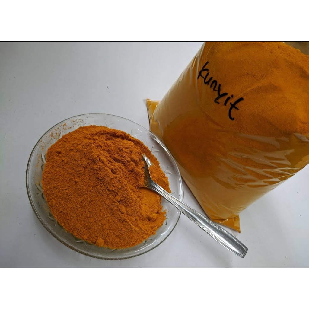 Jual kunyit kuning bubuk-kunyit kunyit kuning serbuk 1 kg | Shopee ...
