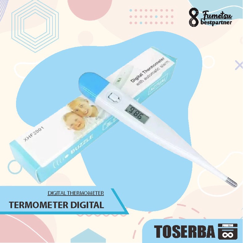 Jual Thermometer Digital Alat Pengukur Suhu Badan Bayi Anak Termometer ...
