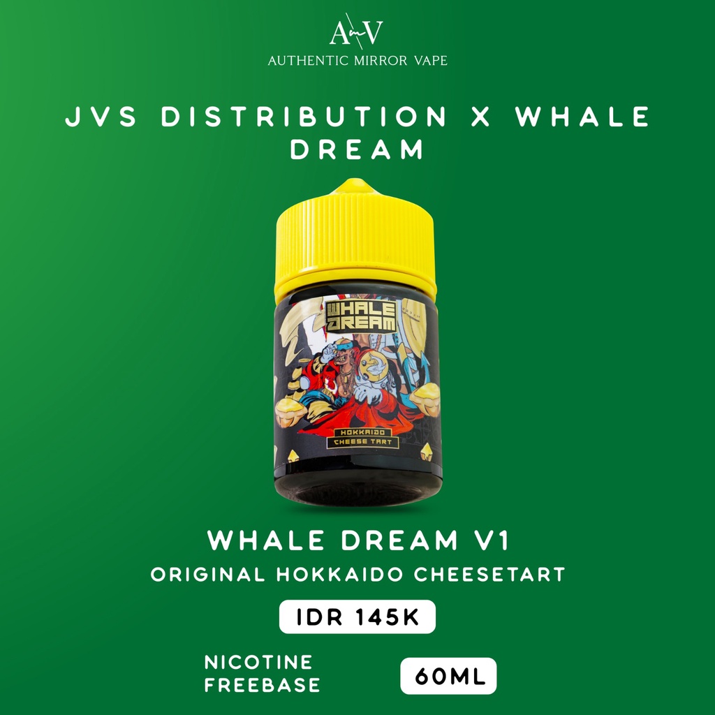 Jual Whale Dream Hokkaido Cheesetart 60ml By JVS Distribution x Whale ...
