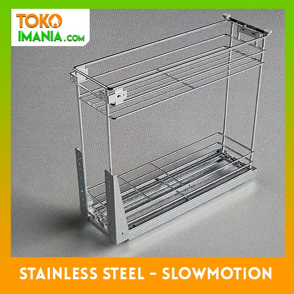 Jual Rak Botol Tarik Slim Slow Motion Vitco XC 27315 SM | Shopee Indonesia