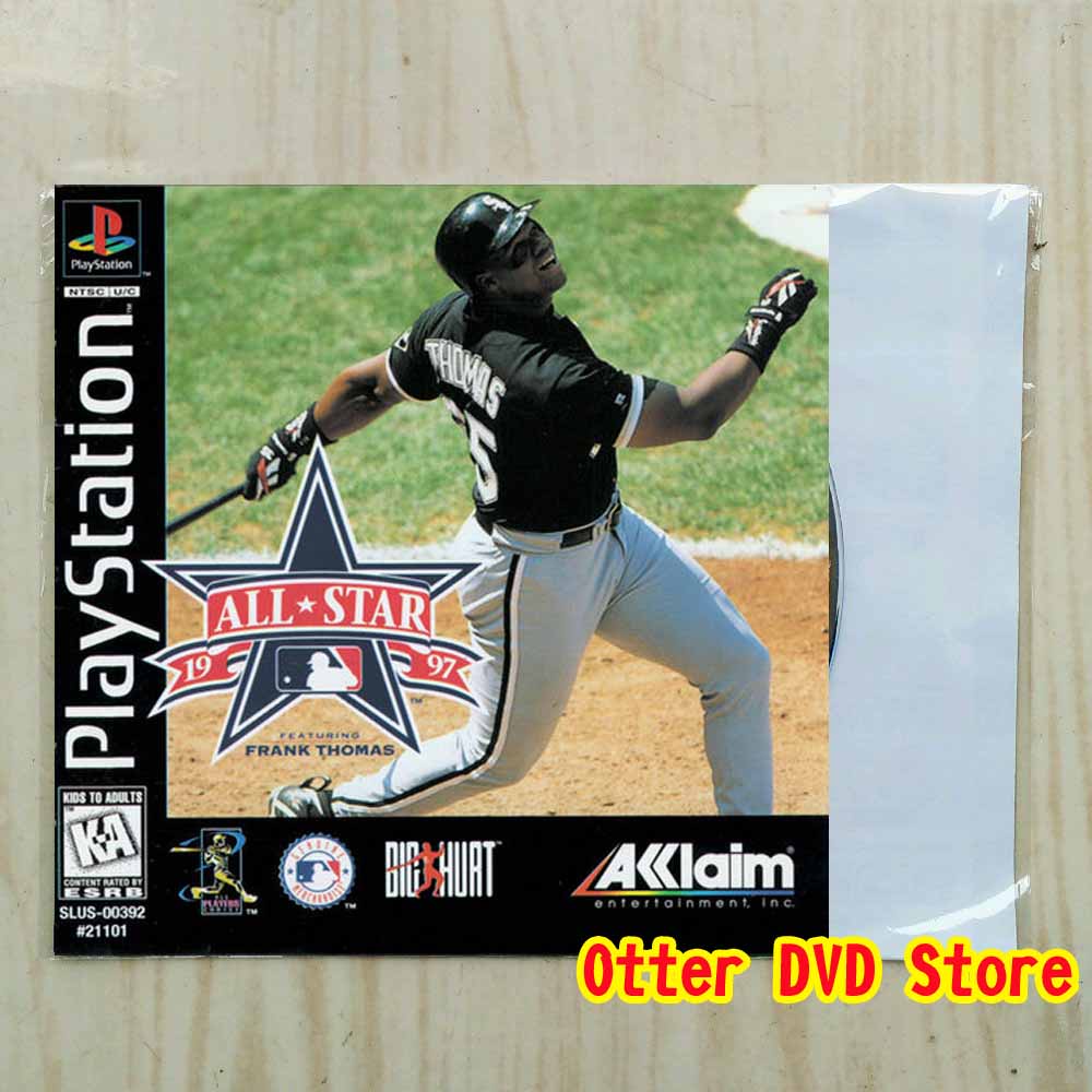 Jual Kaset CD Game Ps1 Ps 1 All-Star Baseball 97 featuring Frank Thomas ...