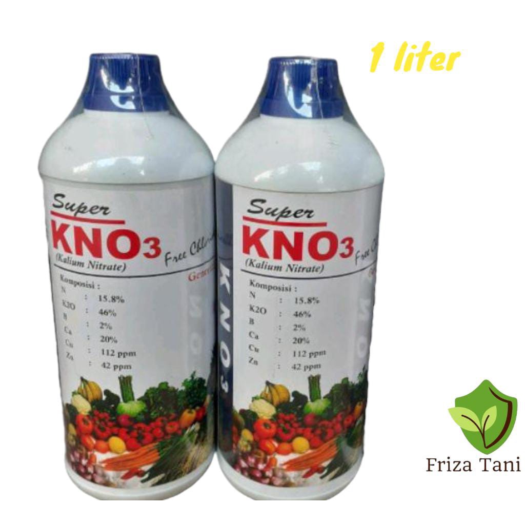 Jual Pupuk KNO3 Cair Putih 1 liter Bahan Aktif Kalium (K) dan Nitrogen ...