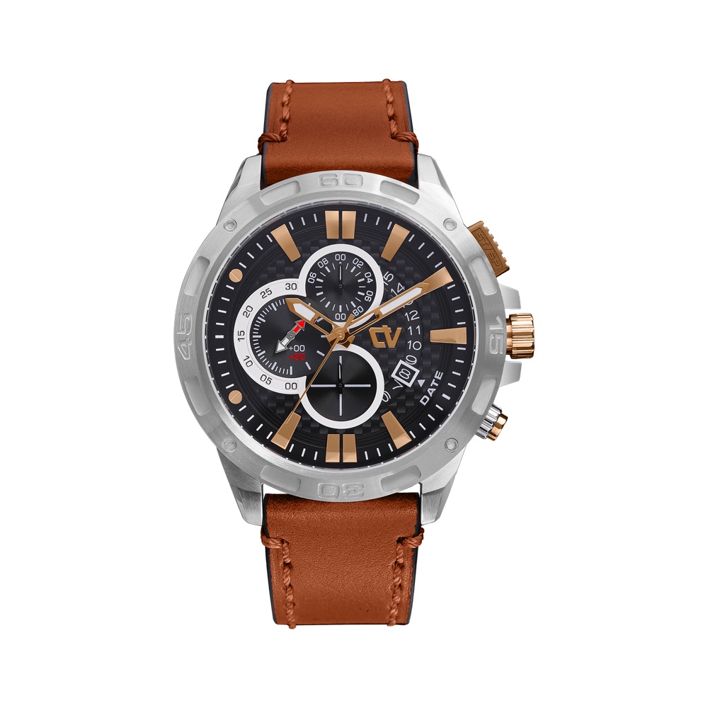 Jual Christ Verra Casual Men's Watches CV C 64157G-24 BLK | Shopee ...