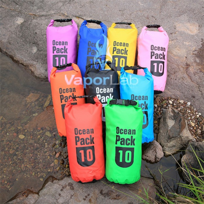 Jual 10L DRY BAG WATERPROOF OUTDOOR SHOULDER DUFFLE SACK KAYAK TAS ANTI AIR | Shopee Indonesia