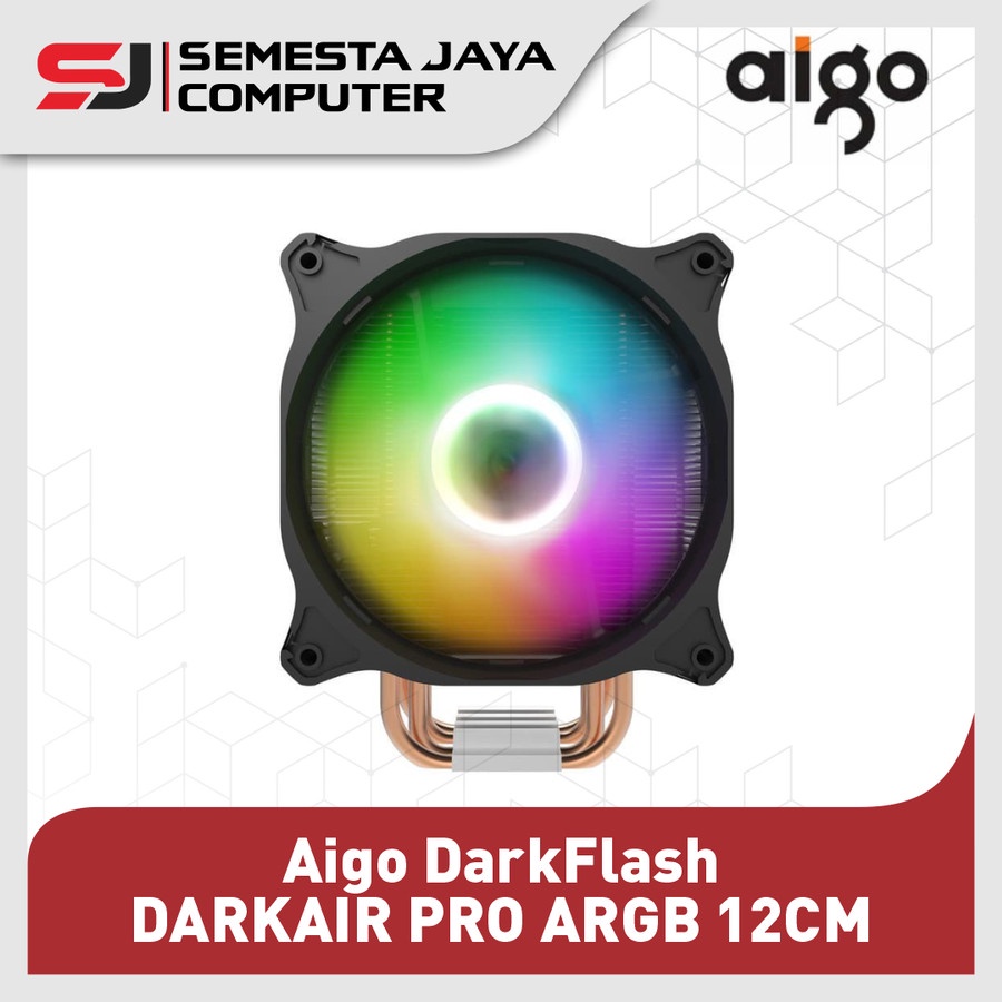 Jual Aigo DarkFlash DARKAIR PRO ARGB 12CM - CPU Cooler | Shopee Indonesia