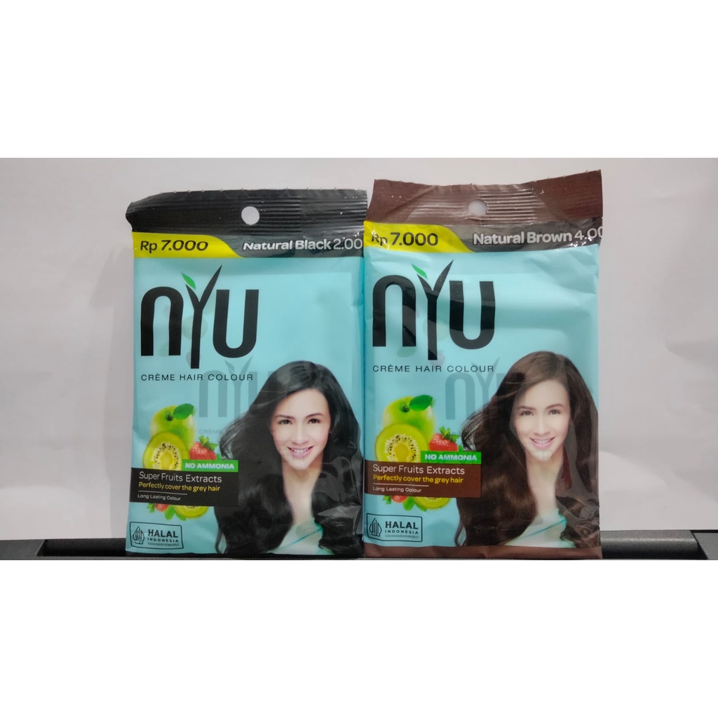 Jual Nyu Hair Colour Sachet - Pewarna Rambut Sachet - Cat Rambut ...