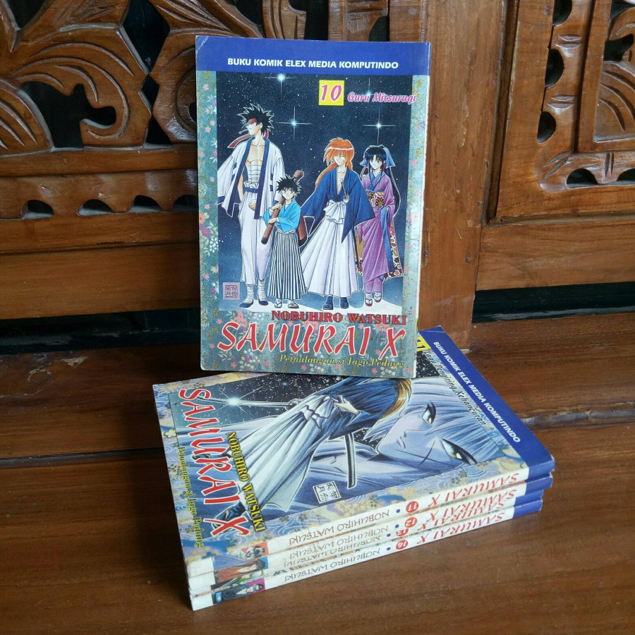 Jual buku komik samurai X - cabutan | jepang langka murah berkualitas | Shopee Indonesia