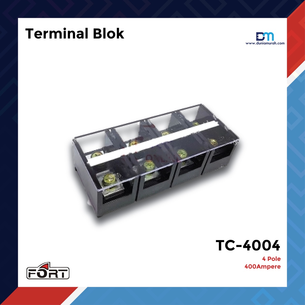 Jual FORT Terminal Block TC-4004 | Shopee Indonesia