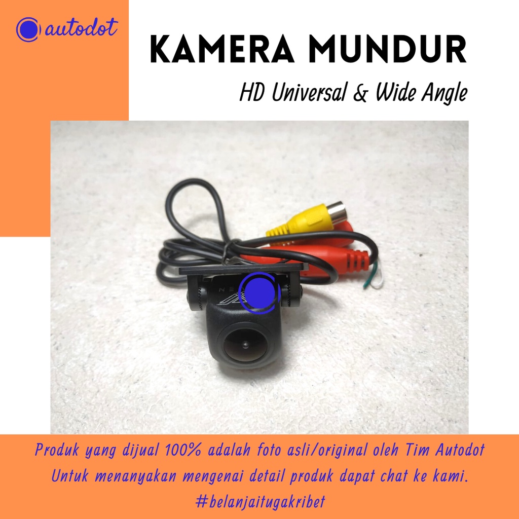 Jual Kamera Mundur HD & Wide Angle / Kamera Parkir Mobil HD High Quality | Shopee Indonesia