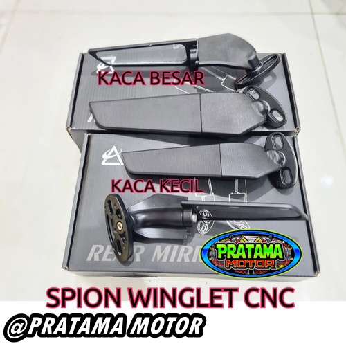 Jual COD Spion Winglet Besar/Kecil Sein Model Fairing Full Cnc Rear ...