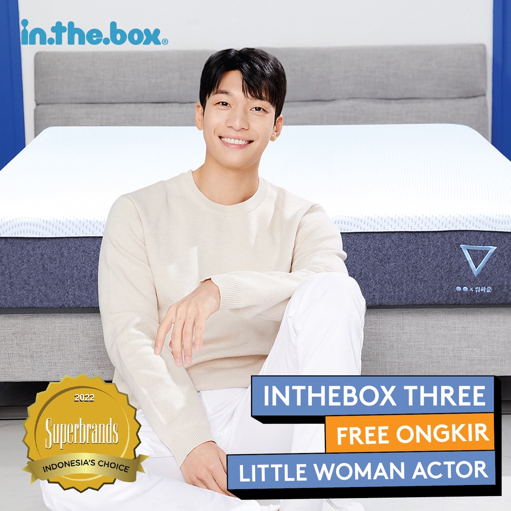 Jual Kasur IN THE BOX Three Hybrid Airwave Foam - FREE Bantal | Ukuran ...
