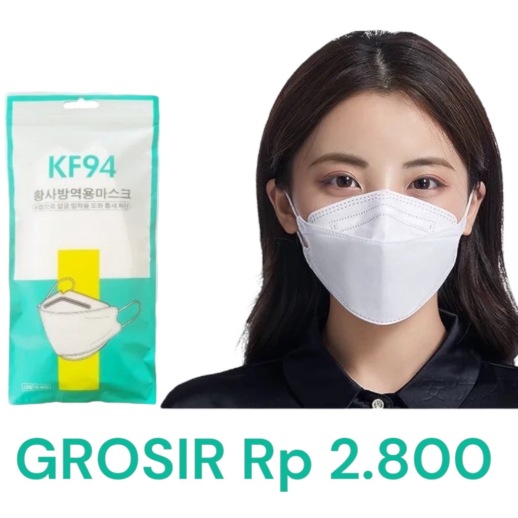 Jual MASKER KF94 MASK KF 94 ISI 10PCS | Shopee Indonesia