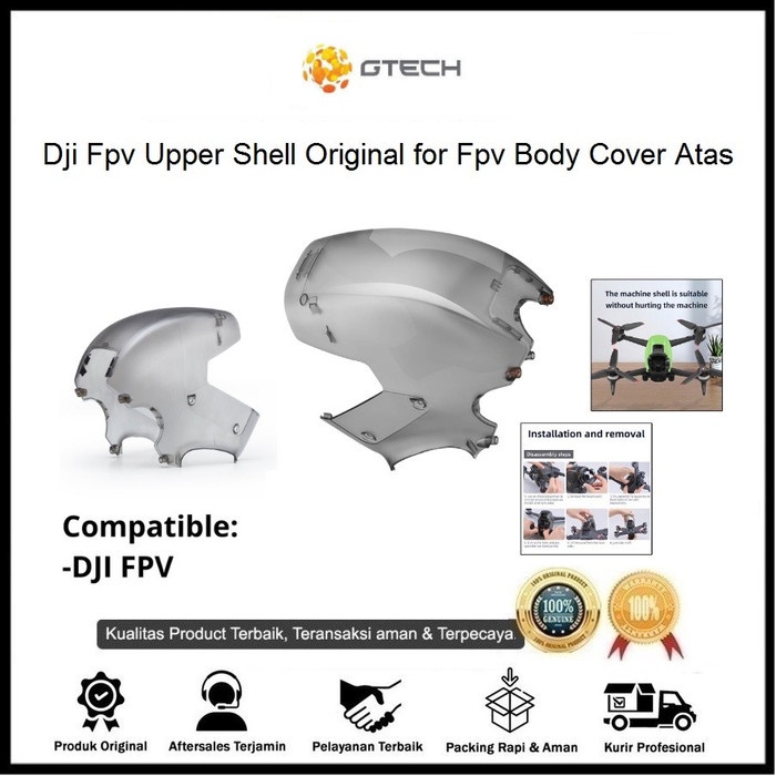 Jual Dji Fpv Cover Original - Dji Fpv Upper Shell Original | Shopee ...