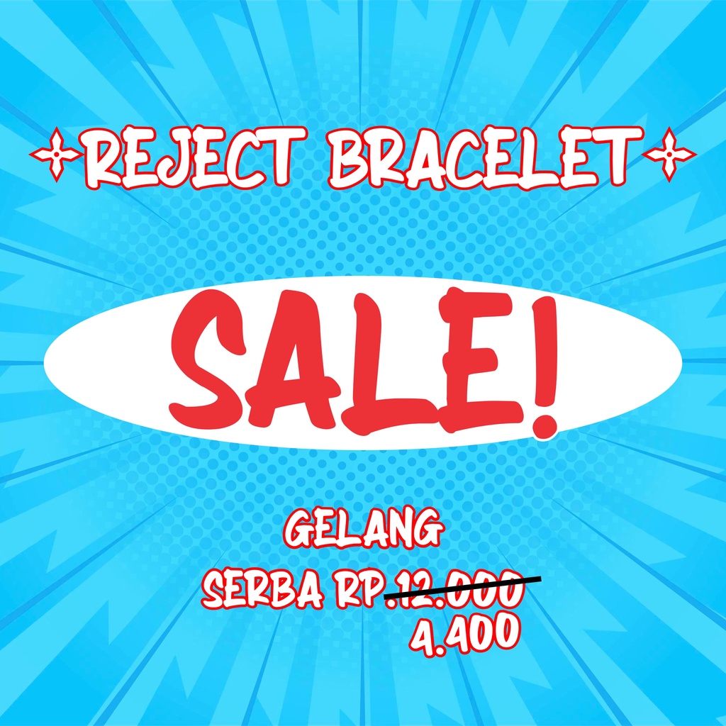 Jual Reject Sale Gelang Anime - Bracelet Jujutsu Kaisen - One Piece ...
