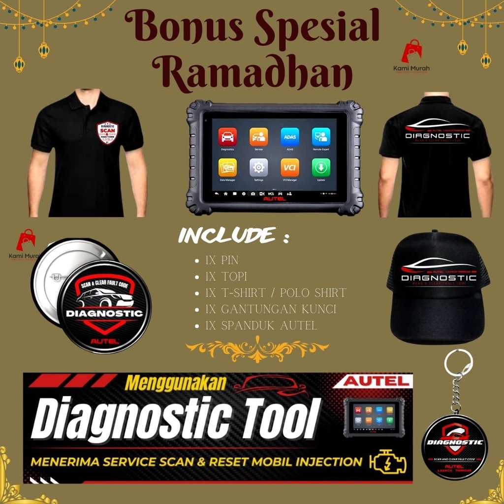 Jual Scanner Mobil Universal AUTEL MaxiSys MS906Pro Alat Injeksi Auto ...