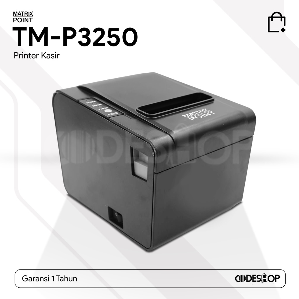 Jual Matrix Point Tm P3250 Printer Cetak Struk 80mm USB Serial Ethernet ...