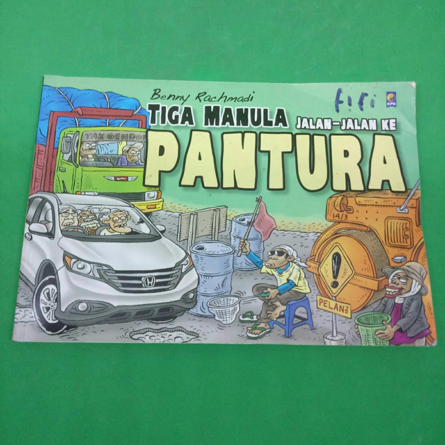 Jual buku komik tiga manula jalan jalan ke Pantura | CERITA BERGAMBAR ...
