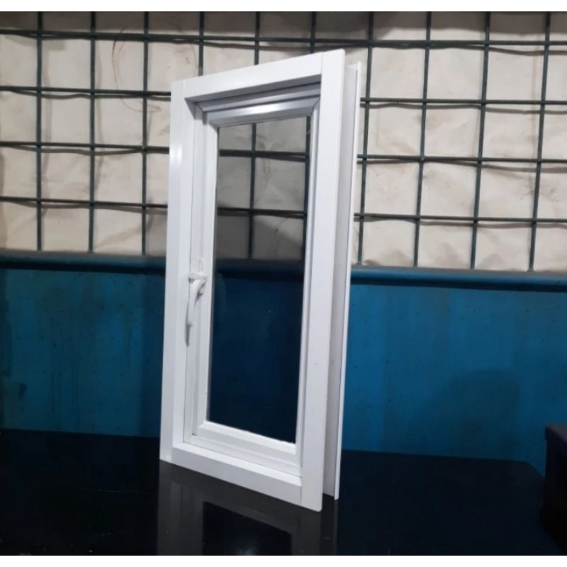 Jual Jendela Casement Aluminium 40x80cm Buka Swing / Samping | Shopee ...