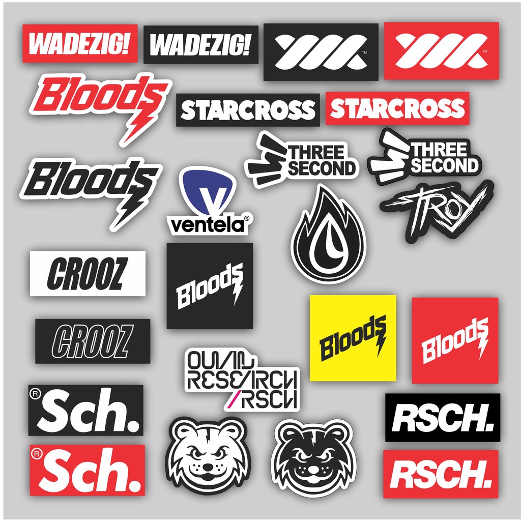 Jual STIKER BRAND LOKAL /STICKER BRAND LOCAL | Shopee Indonesia