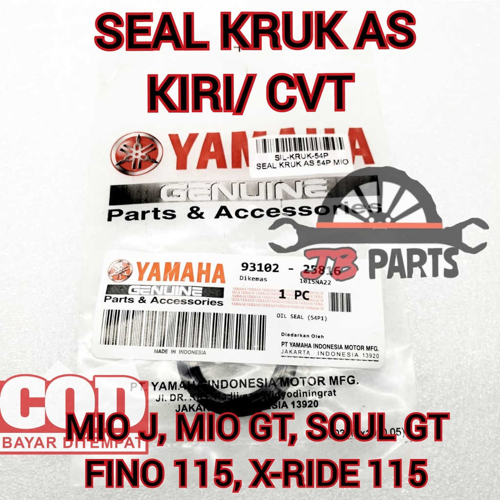 Jual Seal kruk as Mio J Soul GT Xride 115 Fino FI Xeon karbu RC 125 M3 Z S Yamaha 54P , Presisi ...