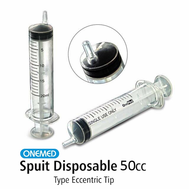 Jual Semprotan Cuci Hidung Spuit 50cc_ONEMED DISPOSABLE SYRINGE SPUIT ...
