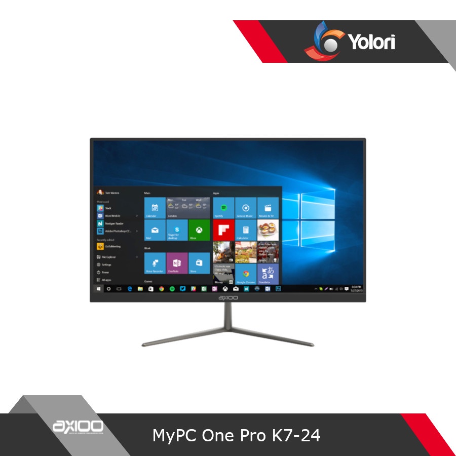 Jual Axioo MyPC One Pro K7-24 (8N5) i7-1165G7 8GB 512GB UMA WIN 10 Pro | Shopee Indonesia