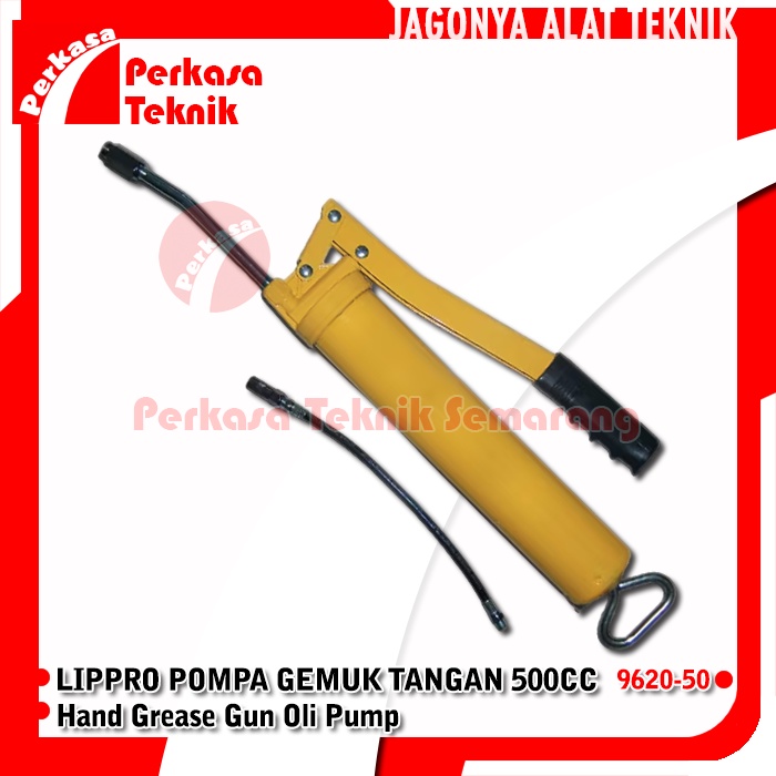Jual LIPPRO 9620-50 Hand Grease Gun Pompa Gemuk Tangan Stempet 500cc ...