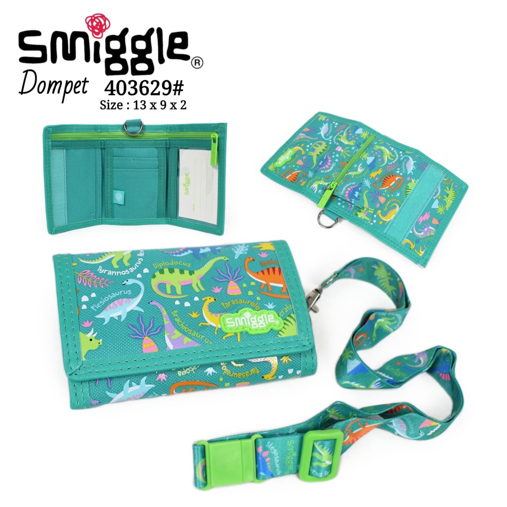 Jual Smiggle Wallet Dompet Anak lanyard | Shopee Indonesia