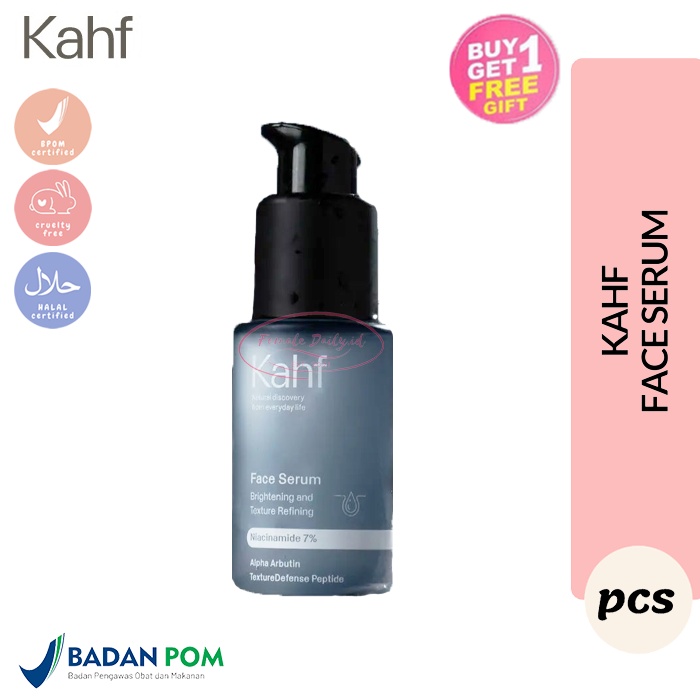 Jual Kahf Brightening and Texture Refining Face Serum 35 ml - Serum ...