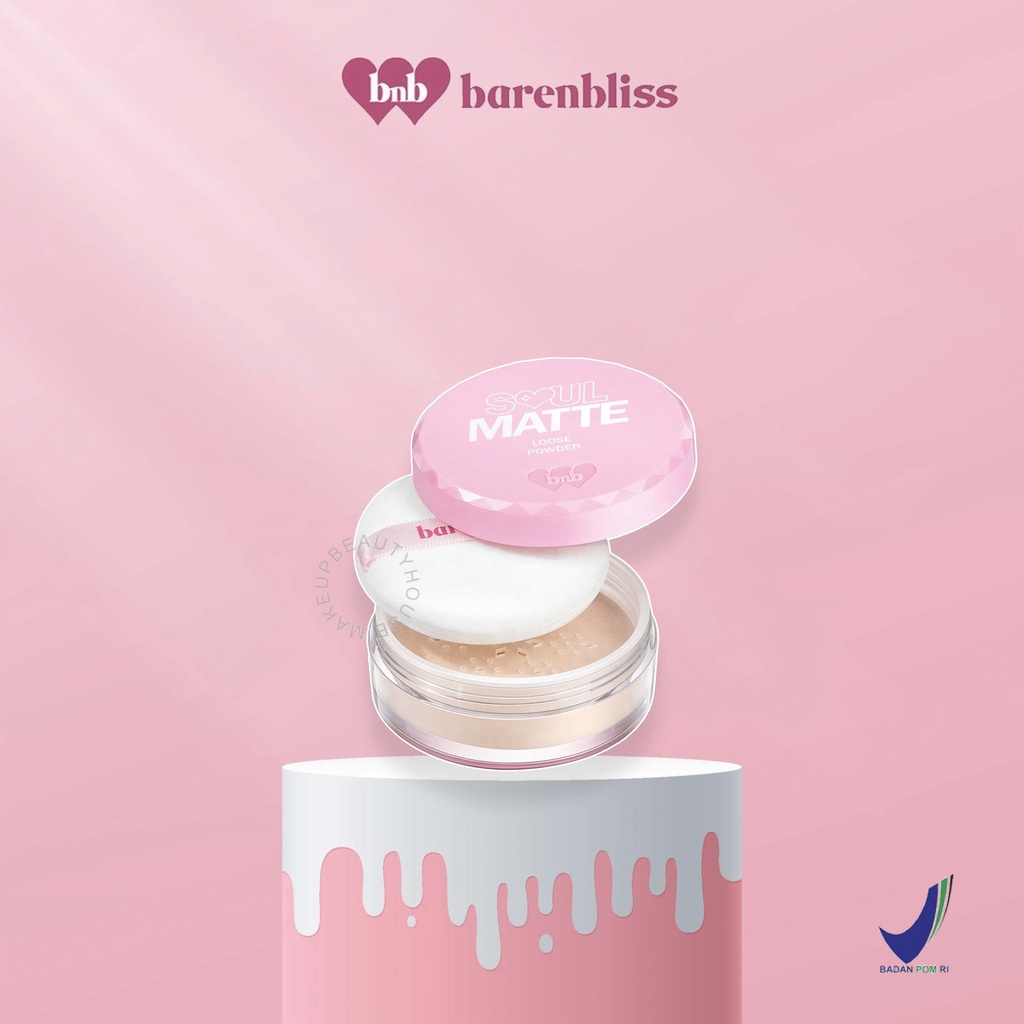 Jual BNB BARENBLISS Soul-Matte Loose Powder Korea Bedak Tabur - Kontrol ...