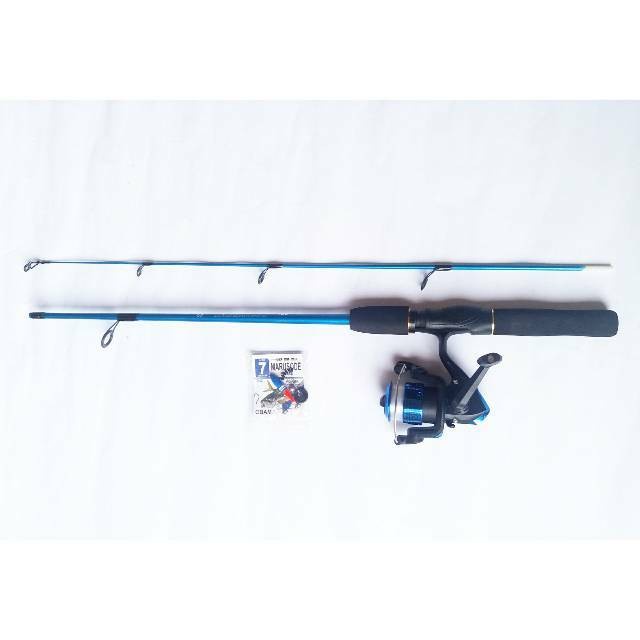 Jual 1 Set pancing reel Audrey/Costa Joran Sambung 2 panjang 120Cm ...