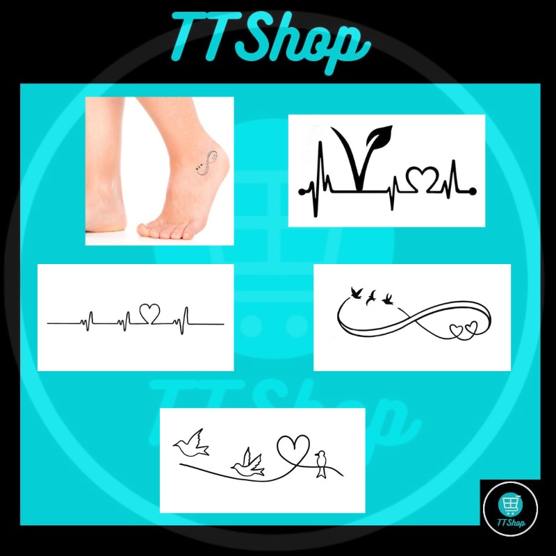 Jual Tatto temporer tahan lama dan anti air untuk mata kaki tapi sampai ...