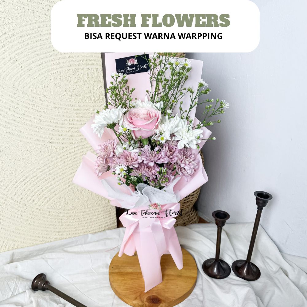 Jual BUKET BUNGA BUCKET BUNGA FRESH FLOWER BUNGA FLOWERS BUCKET BUNGA ...