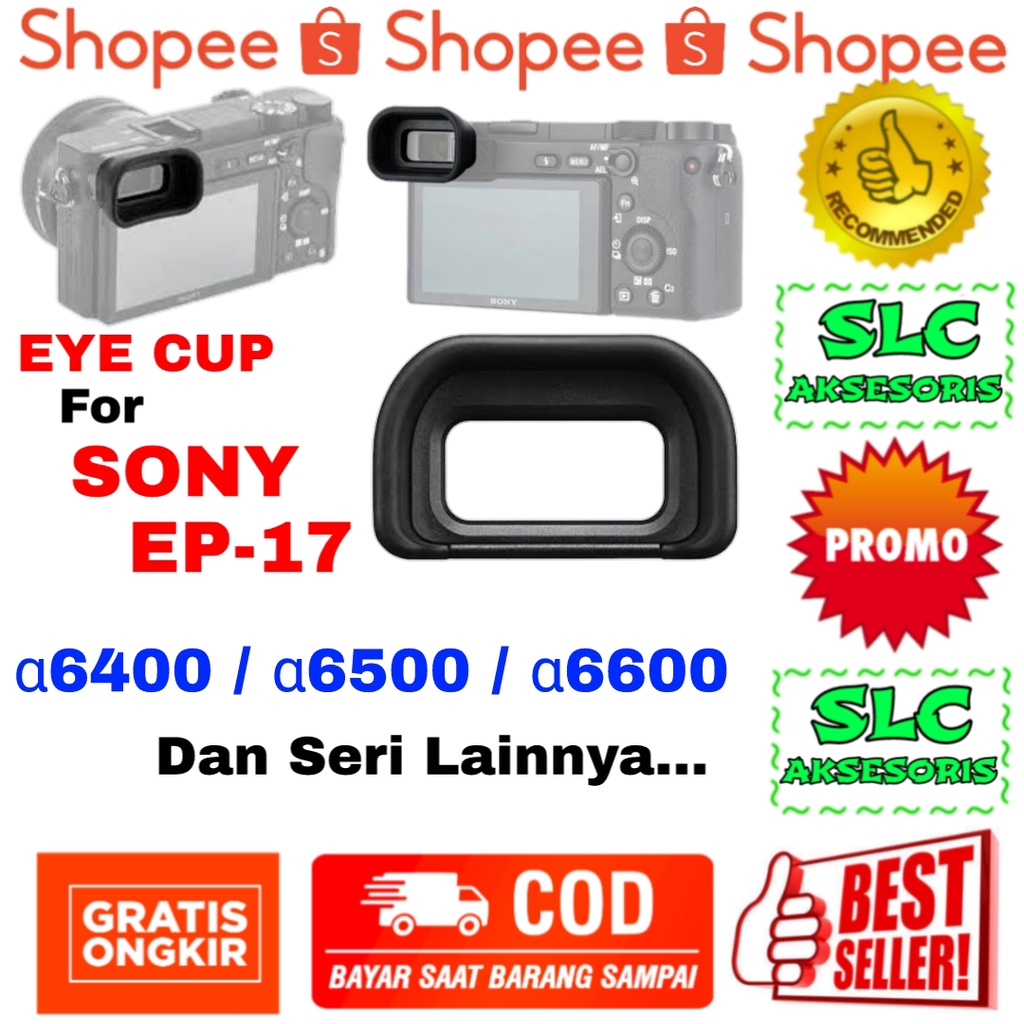 Jual Eye Cap / View Finder EYECUP FDA EP17 For Sony Kamera Eyecup Nex Alpa A6400 A6500 A6600 ...