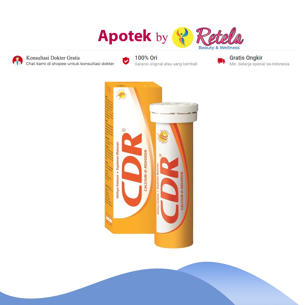 Jual Cdr Effervescent 10 Tablet | Shopee Indonesia