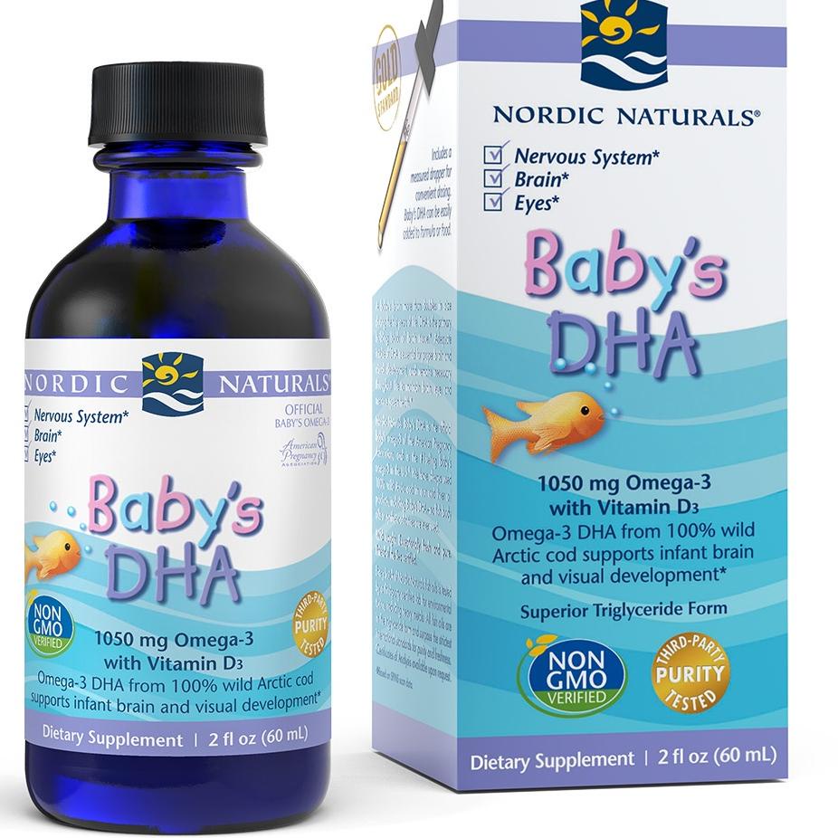 Jual trx Yy5Y9 NORDIC NATURALS BABY DHA (60 ml) | Shopee Indonesia