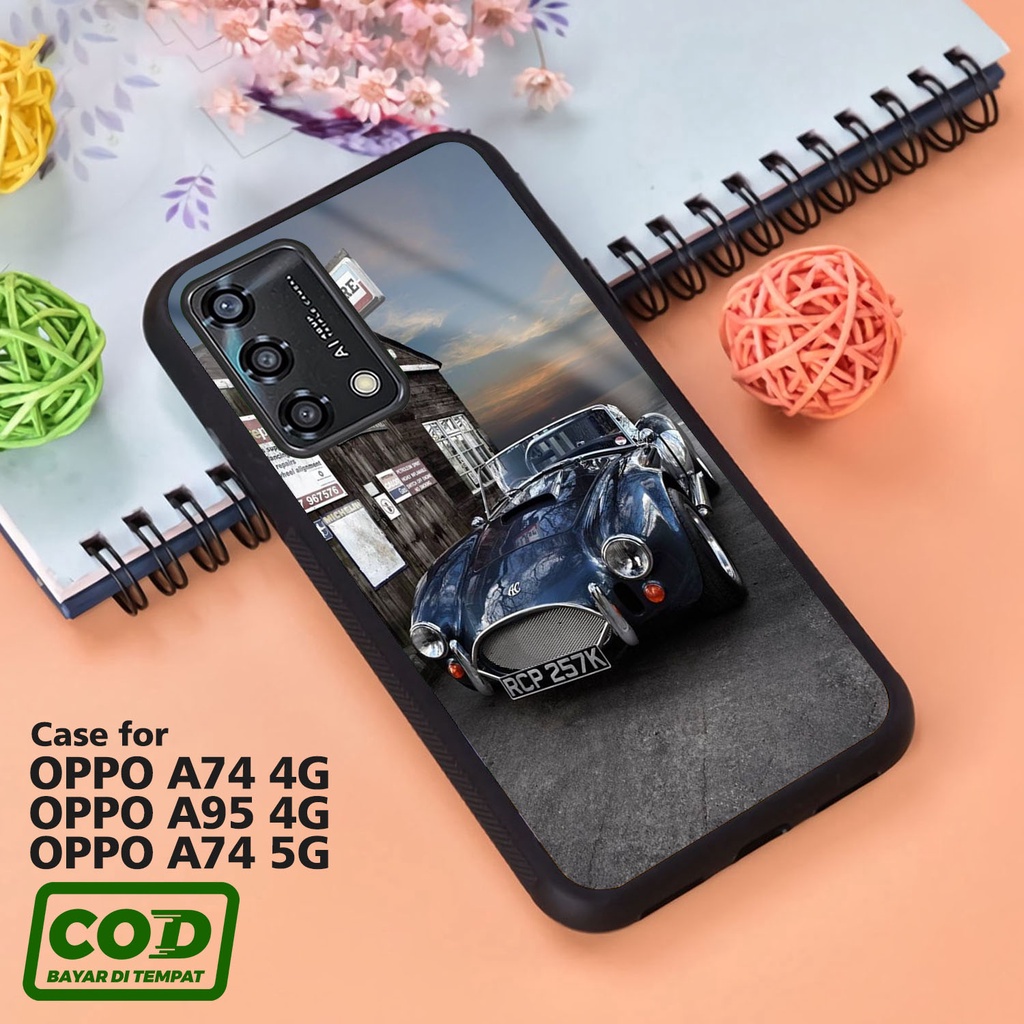 Jual Case OPPO A74 4G / A95 / A74 5G Hardcase 2D Glossy Case Motif ...