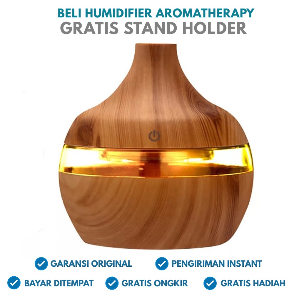 Jual Pengharum Ruangan Aromaterapi Air Humidifier Ultrasonic ...