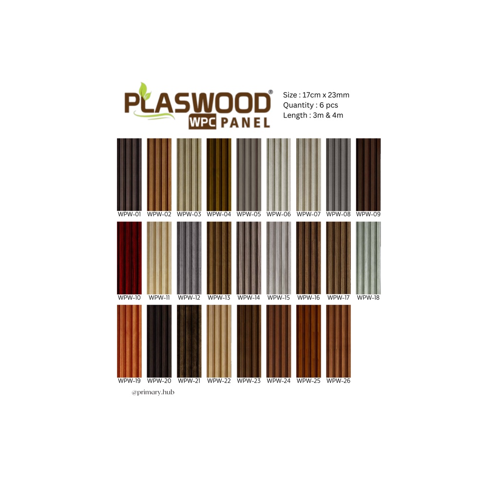 Jual PLASWOOD WPC WALL PANEL / WOOD PANEL KISI KISI | Shopee Indonesia