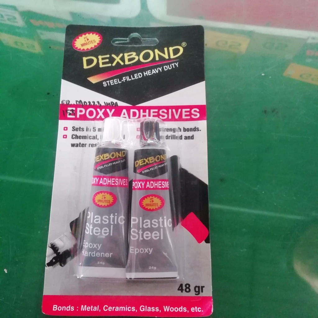 Jual Lem Dextone Epoxy Adhesive 48 gr dan Lem Dextone 5 Minutes ...