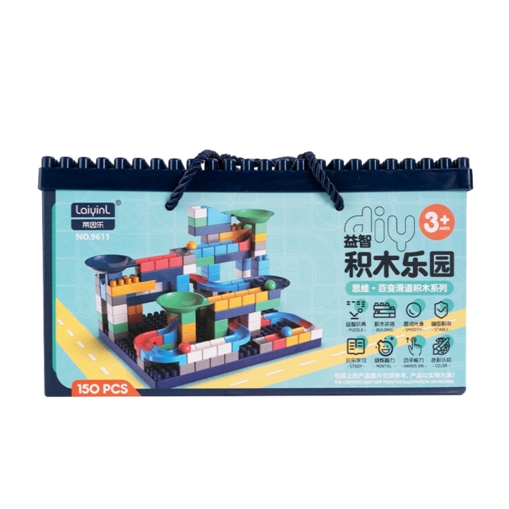 Jual Mainan Anak Balok Susun DIY 150 Pcs - Mainan Edukasi Brick ...