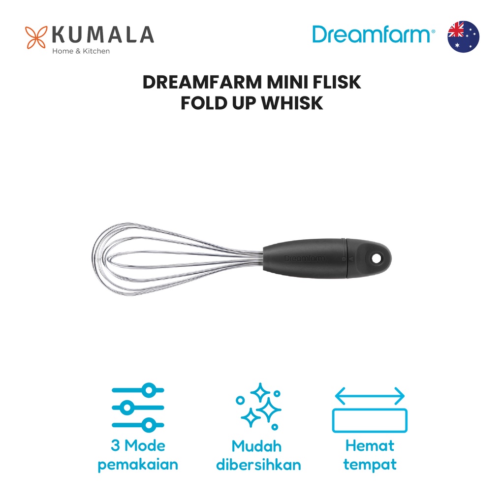 Jual Dreamfarm Mini Flisk - Whisk Pengocok Telur Mini Multifungsi ...