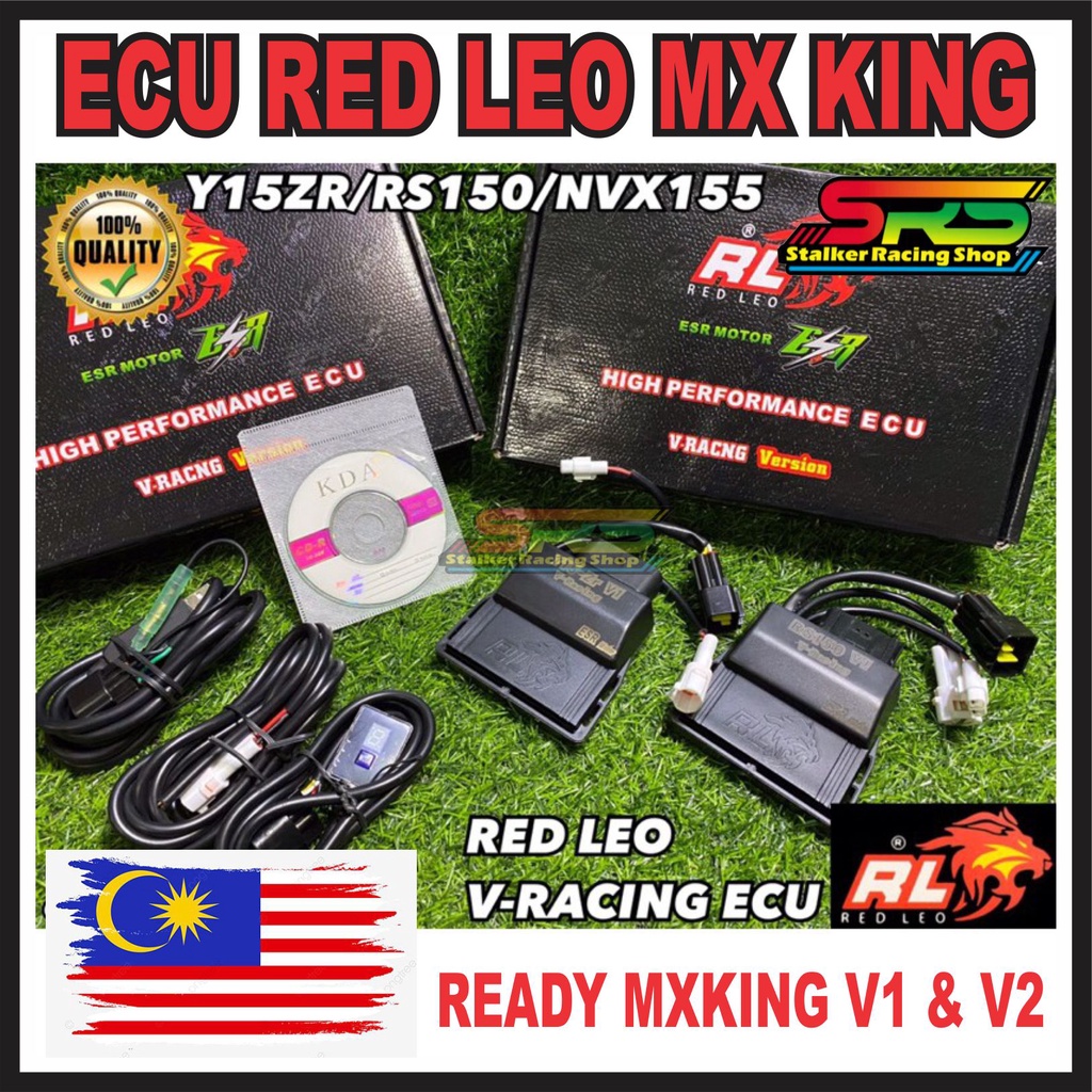 Jual ECU RED LEO MX KING v1 MXKING V2 MX15O Y15ZR SUPRA GTR ORIGINAL BY ...